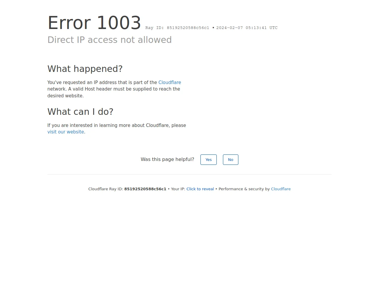 Report - 104.18.24.243/