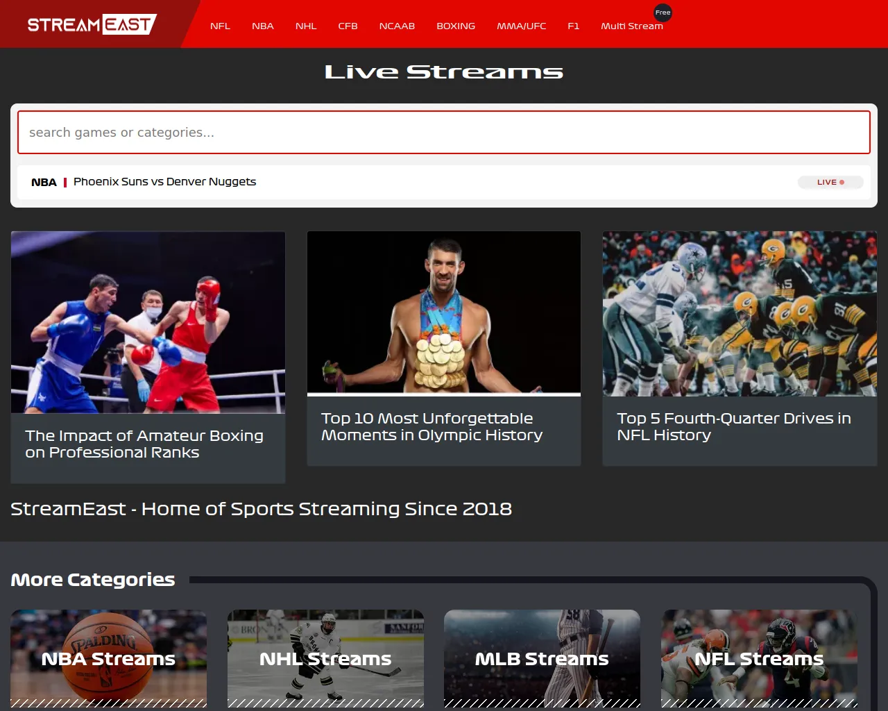 Report - streameast.app/