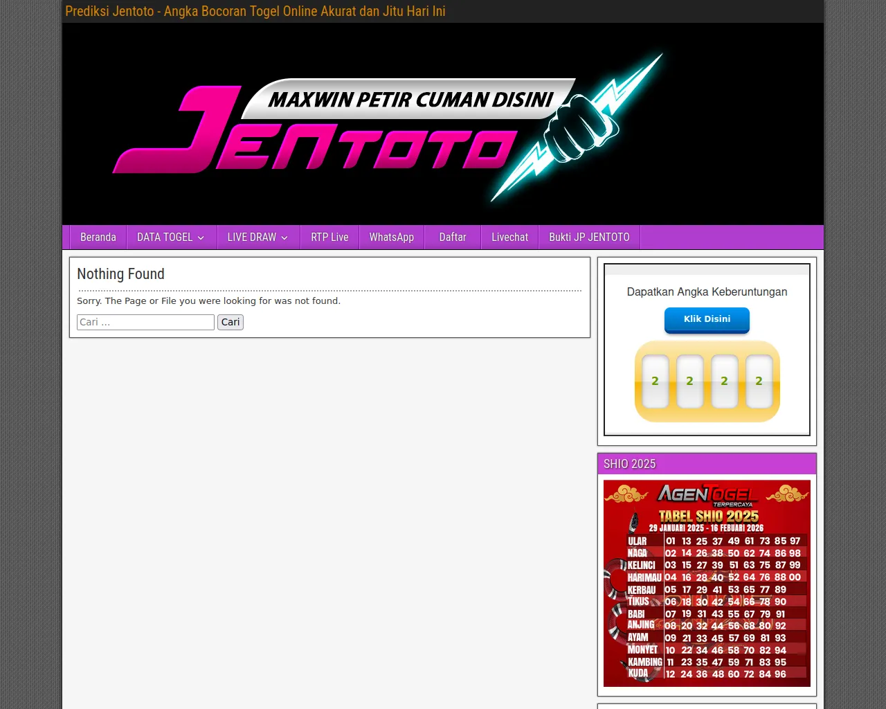 Report - angkajentoto.shop/wp-config-backup.txt